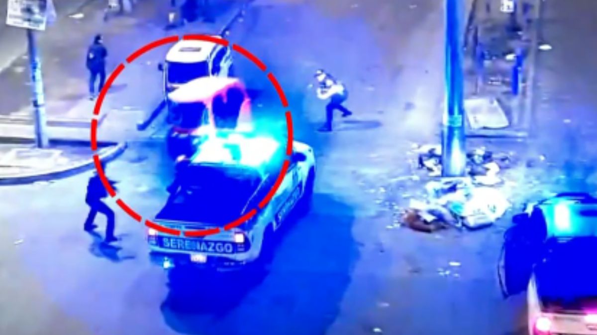 Ate: atropellan a policías en Huaycán para evadir intervención - ATV