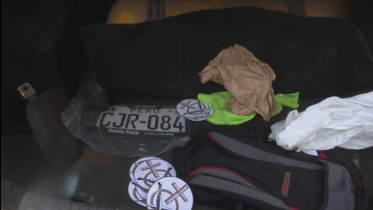 Los Olivos: capturan a extorsionador con dinamita y stickers