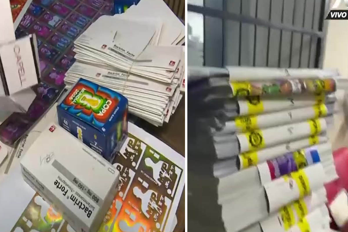 PNP incauta más de 8 millones de figuritas bambas del Mundial