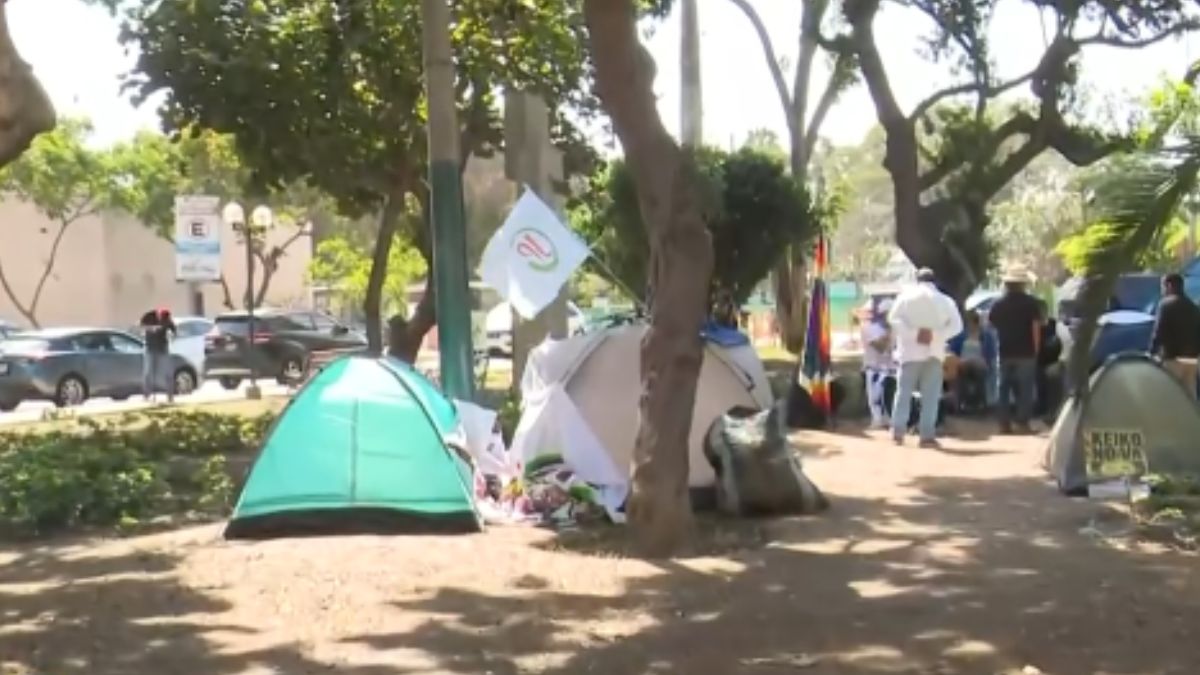 Crece presencia de simpatizantes de Juntos por el Perú en el JNE
