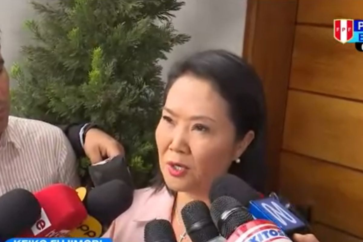 Keiko Fujimori espera resultados: “Estoy contenta y agradecida”