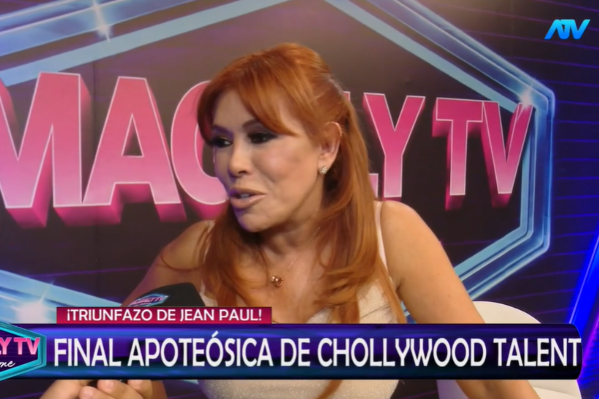 Magaly opina sobre final de Chollywood Talent y defiende a jurados