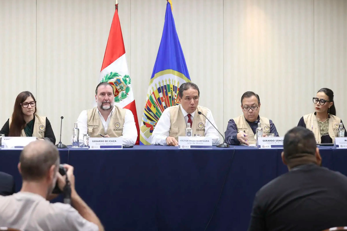 Segunda vuelta: OEA pide esperar resultados oficiales con calma