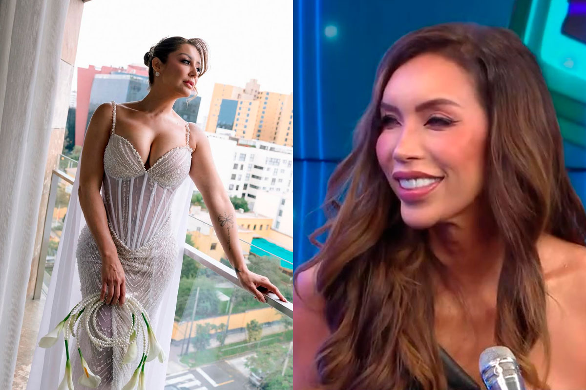 icole Akari: vestido de Karla Tarazona tenía copa muy pequeña