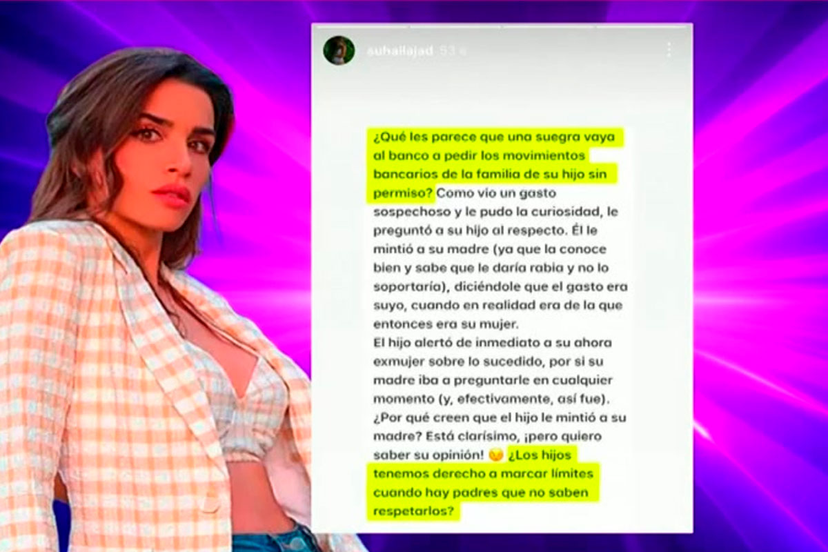 Domínguez defiende su boda y Suhaila Jad arremete